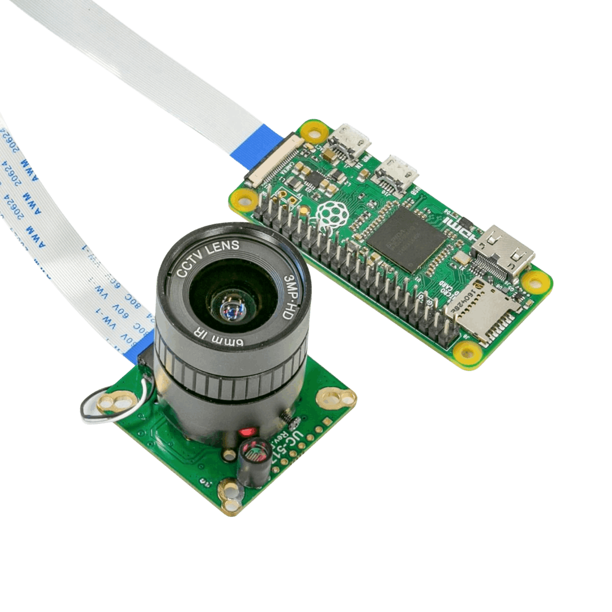 Arducam 12.3MP HQ Camera Module with Motorised IR-cut filter for RPi