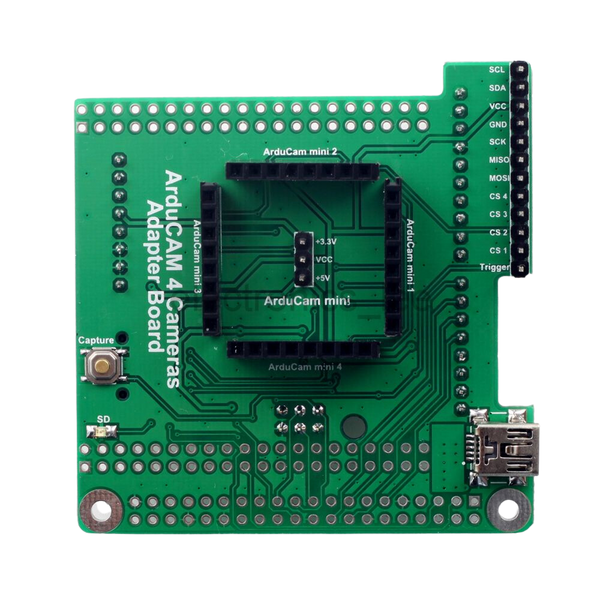 Mini Multi-Camera Adapter Board for Arduino
